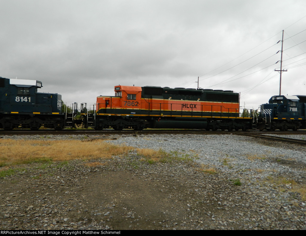 HLCX SD40-2 Ex-BNSF Exx-CS